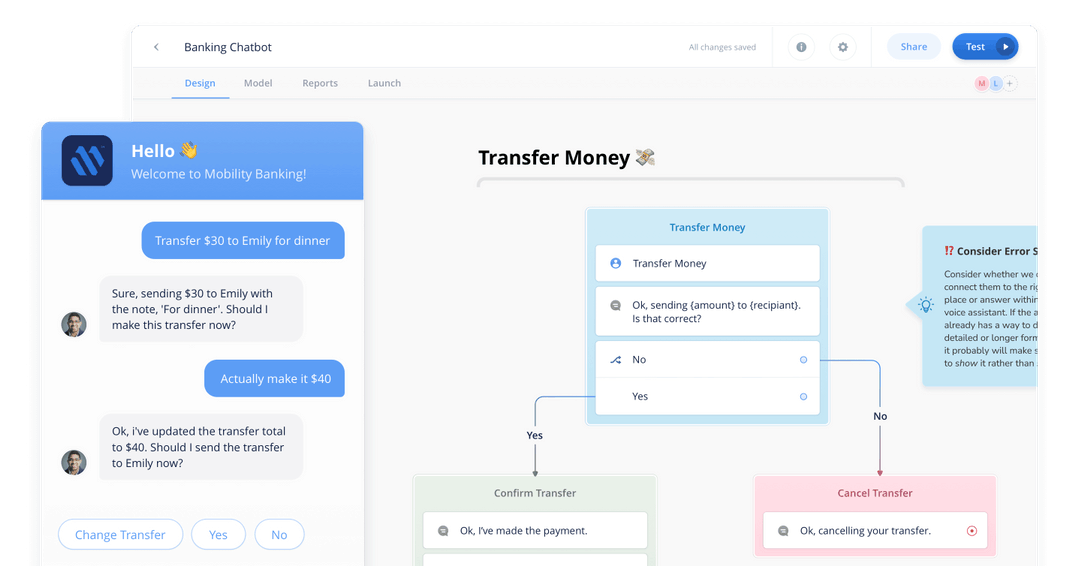 Voiceflow | Design, prototype & launch voice & chat apps